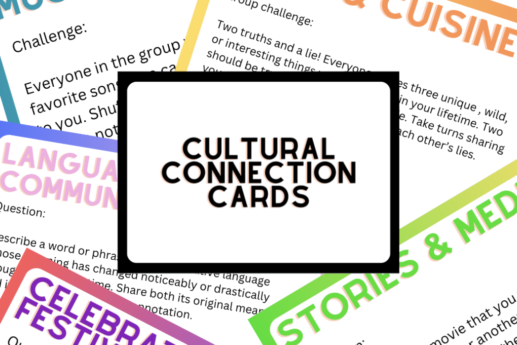Cultural Connection Cards – What is learning design?